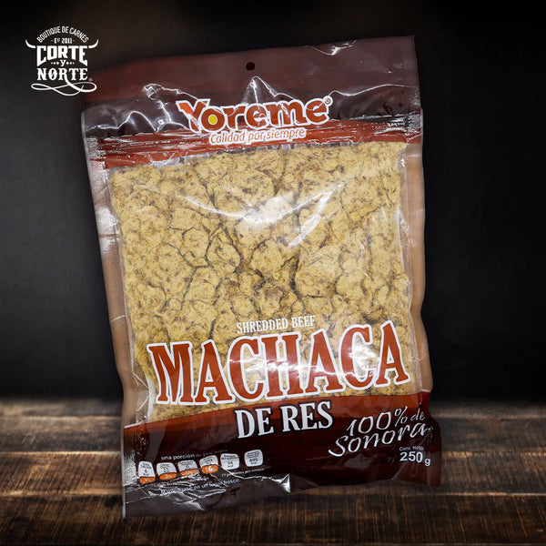 MACHACA DE RES DE SONORA 250 GRS.